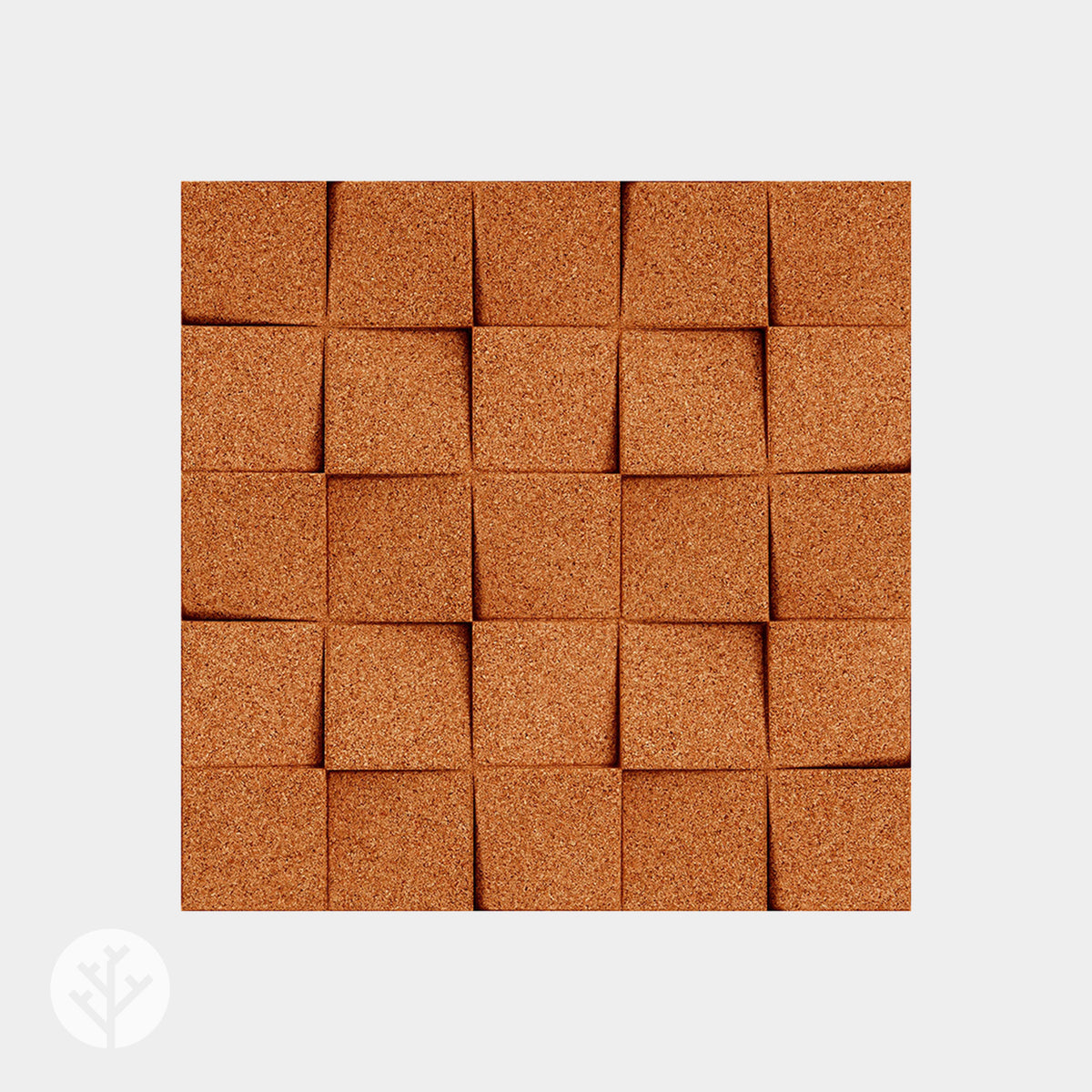 Muratto® Organic Mini Chock Luxury Cork Wall Tiles