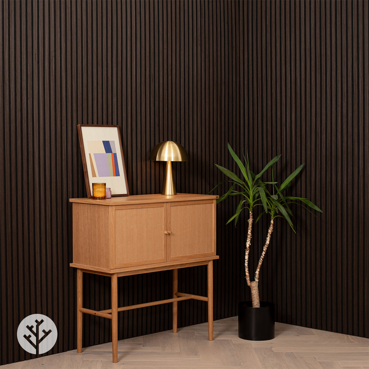 Acupanel® Pure White Acoustic Wall Panels - Luxury Slat Wall Panels