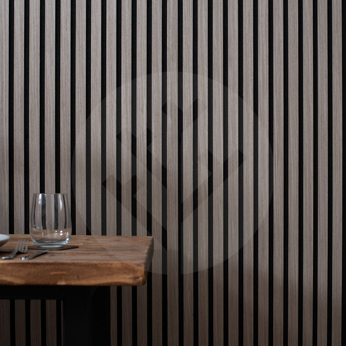 Acupanel® Pure White Acoustic Wall Panels - Luxury Slat Wall Panels