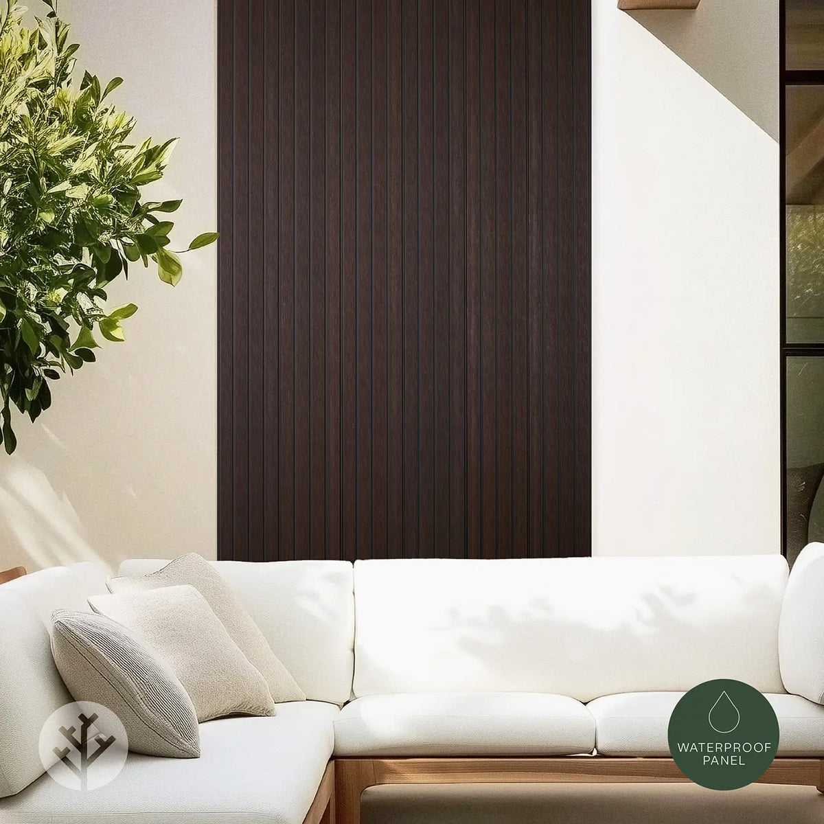 Plaank by WVH | Walnut Wall Panels | Exterior Wood-Effect Slat Wall Panels