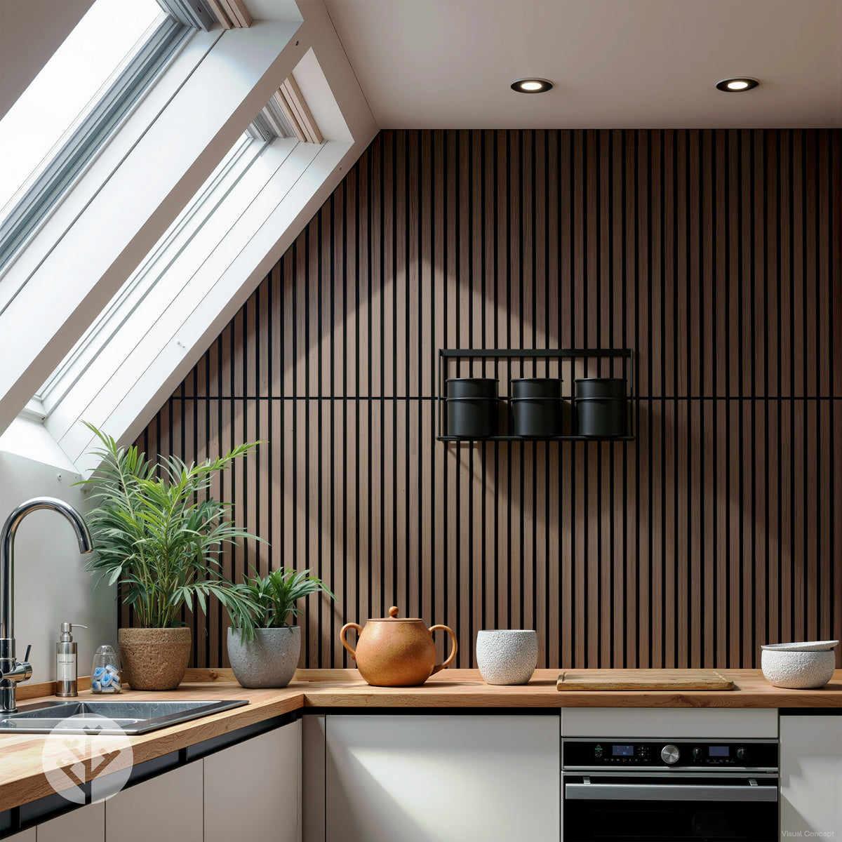 Three Storage Cups | Panel Accessories by Acupanel®