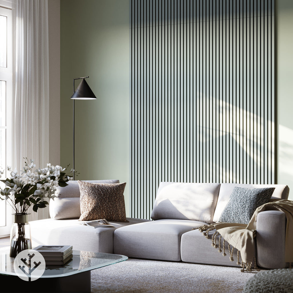Acupanel® Green Acoustic Wall Panels - Luxury Slat Wall Panels