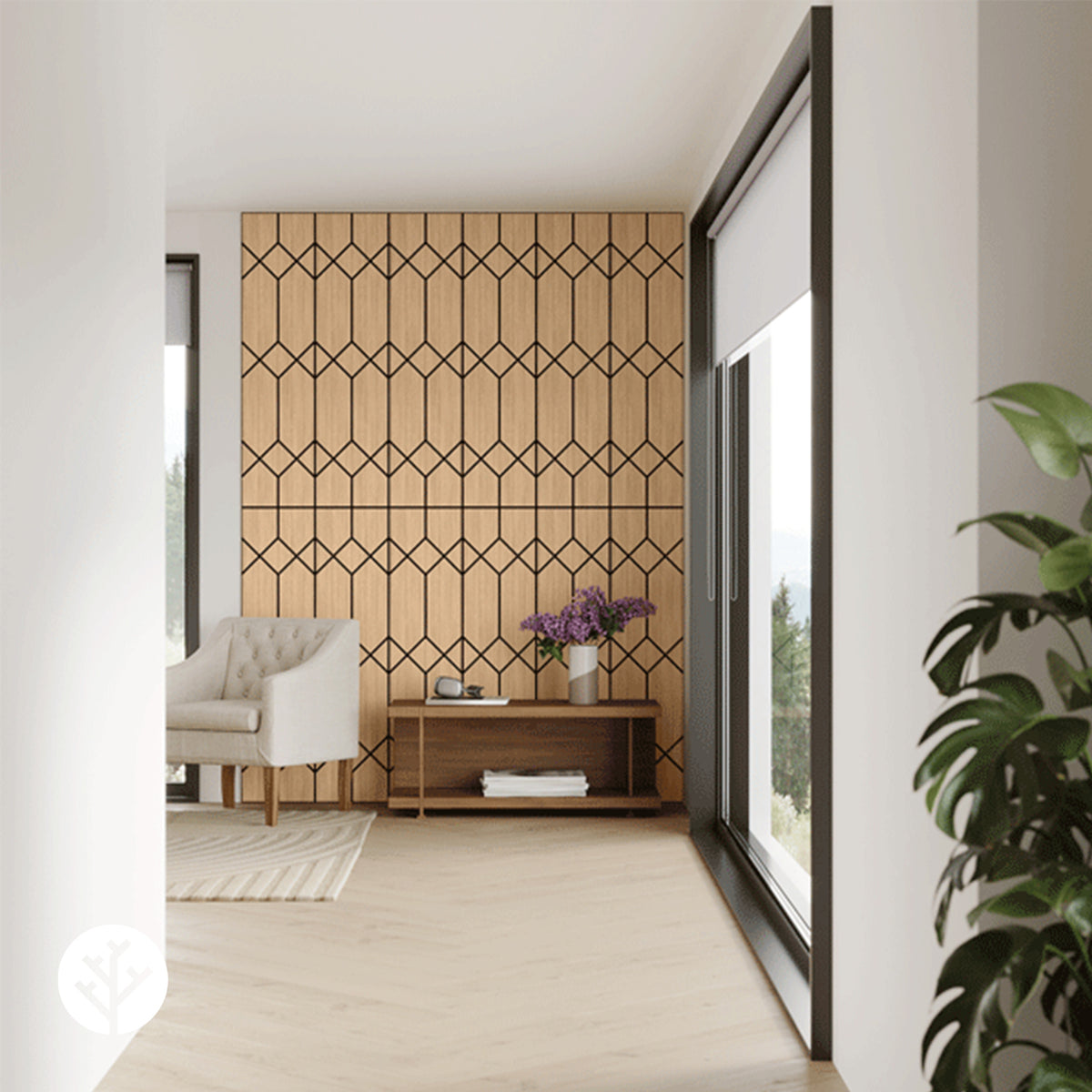 Geo-Lite® Art Deco Geometric Wall Panels