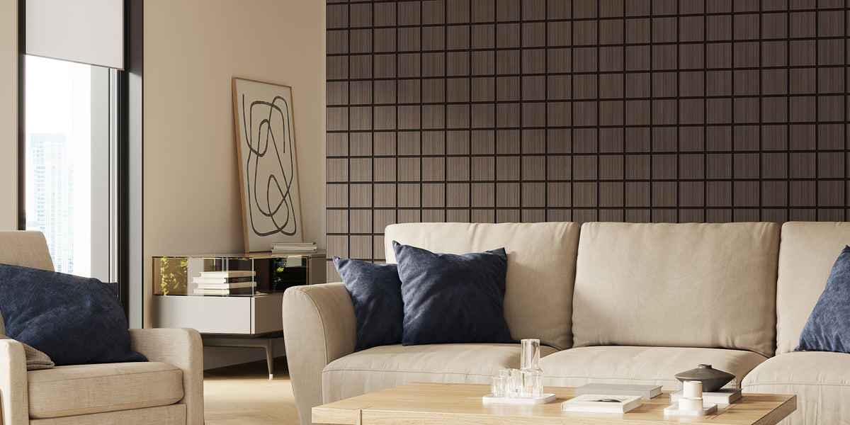 Geo-Lite® Check Geometric Wall Panels