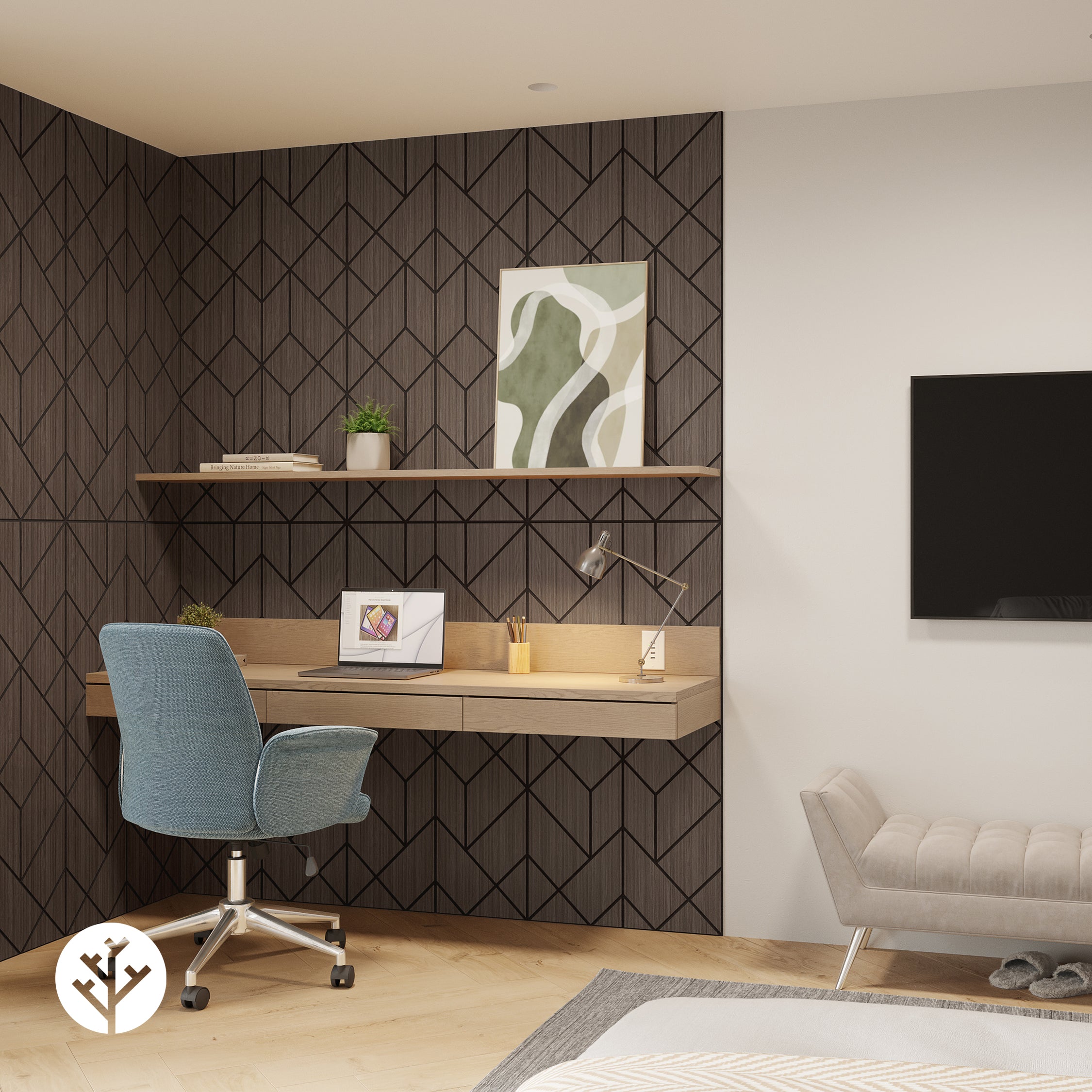 Acupanel® Pure White Acoustic Wall Panels - Luxury Slat Wall Panels