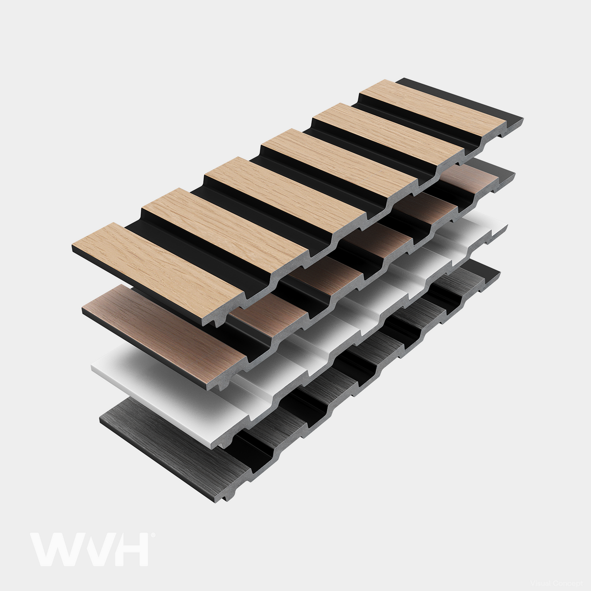 Acupanel® Acoustic Wood Panel Individual Samples | Luxury slat wall panels