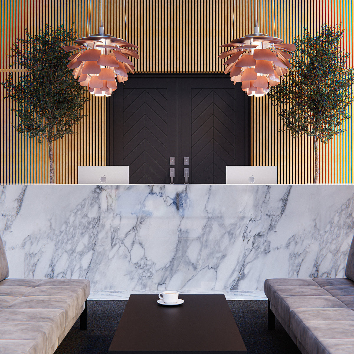 Acupanel® Oak Fire-Rated Acoustic Wood Wall Panels