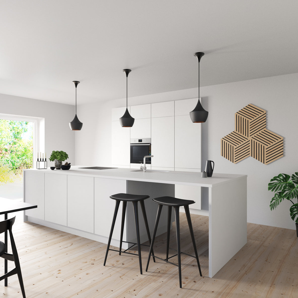 Acupanel® Elegance Rhombus Design Wall Decor