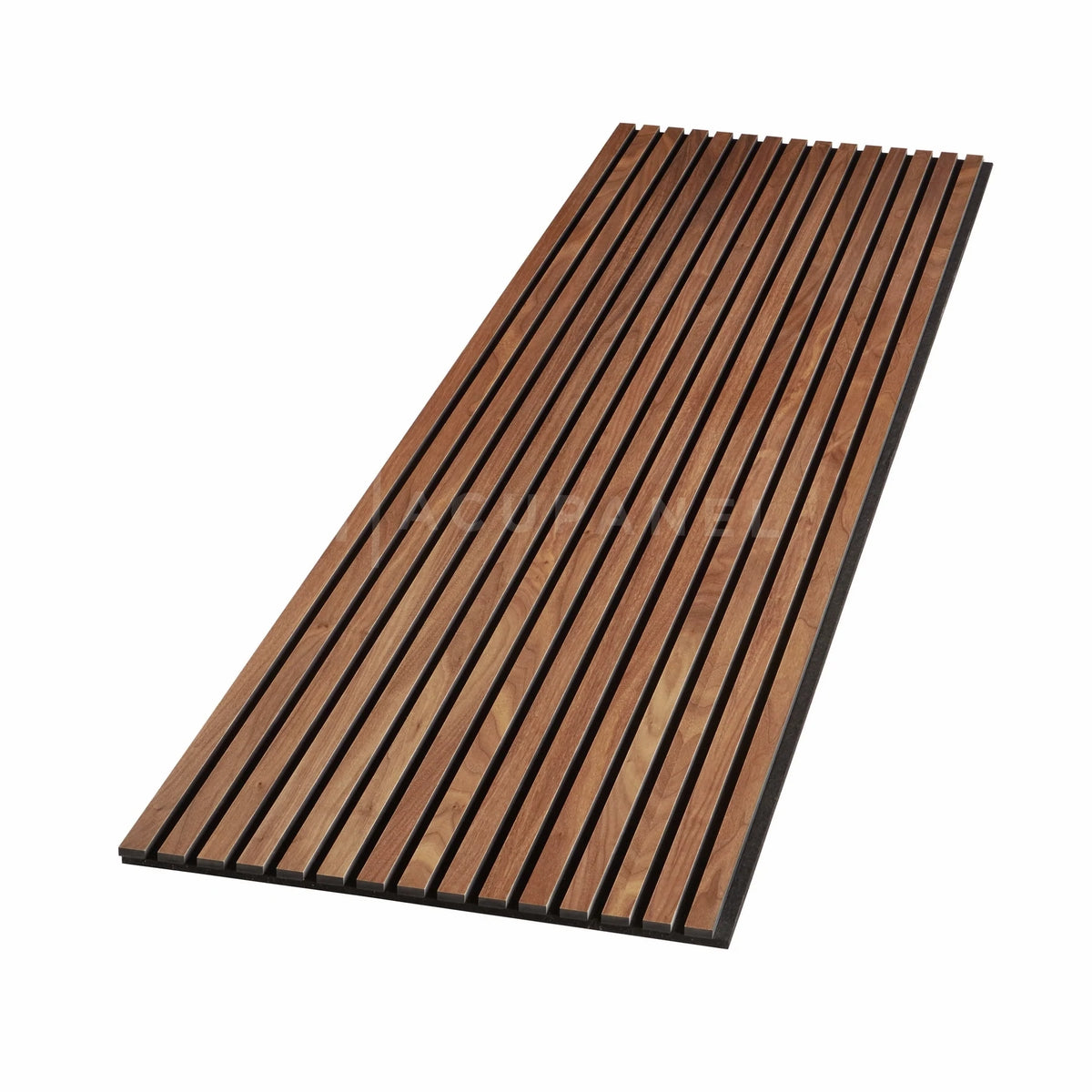 Acupanel® Contemporary Walnut Acoustic Wood Wall Panel | Wall Panelling