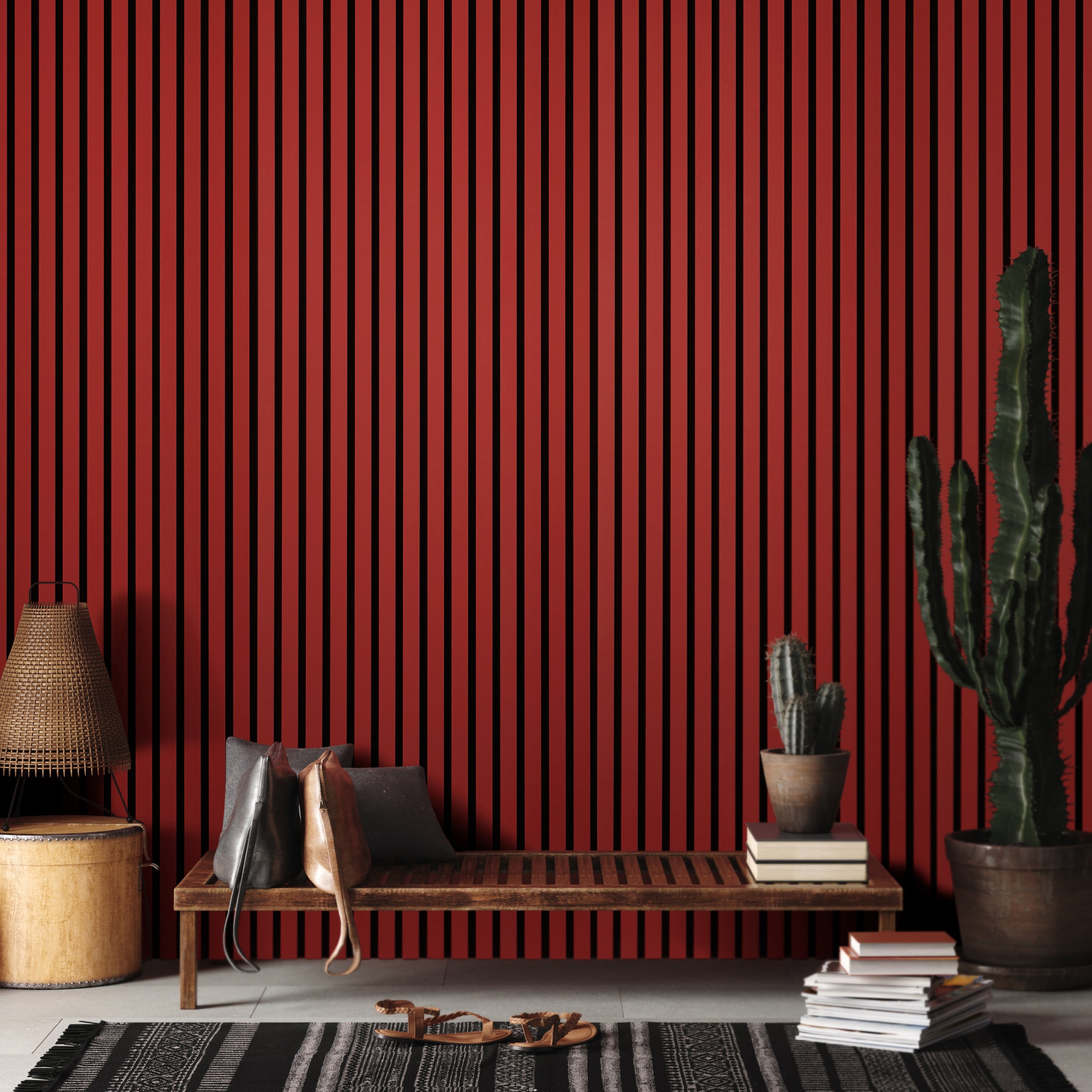 Acupanel® Acoustic Natural Oak Slat Wood Wall Panels